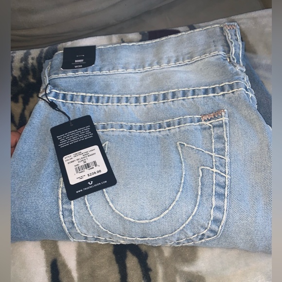 True Religion | Jeans | True Religion Bobby Super T Stitch Relaxed Fit ...